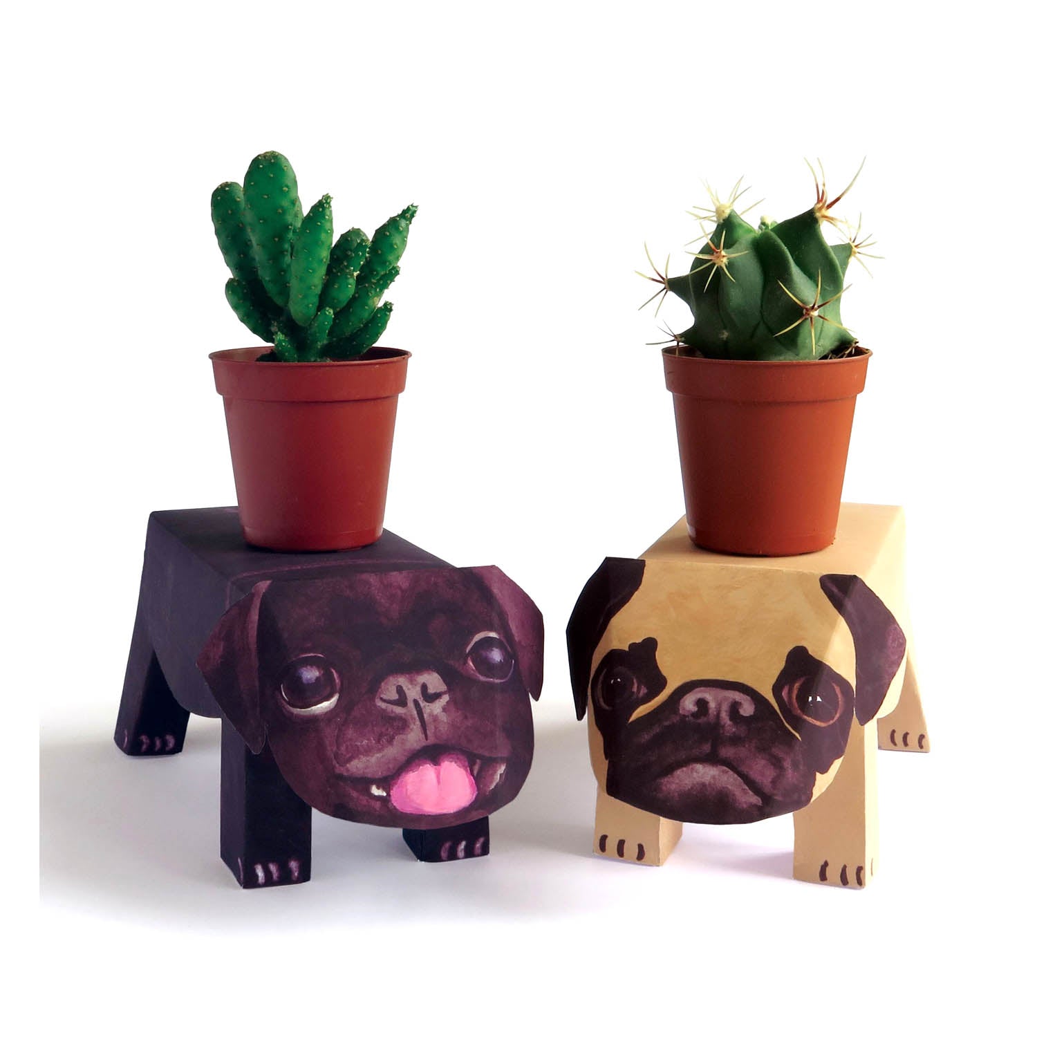 Pug Puppies Pop Up Pet - Dog Krazy Gifts